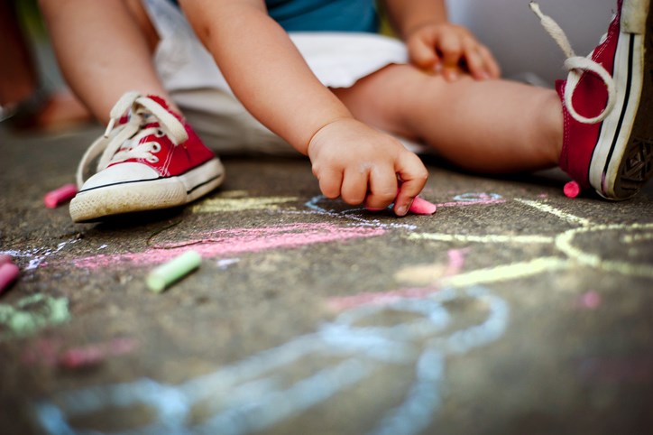 toddler-chalk – Key Learning Centre